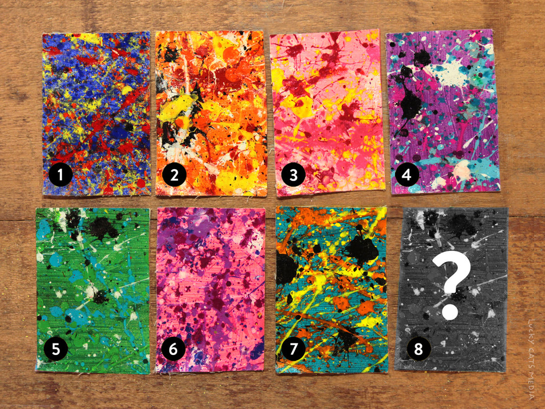 splatter painting party | ages 6 & up – Whitby Art Studio